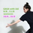 Buy tickets – Adi Weinberg - Gaga.Dance.Choreography