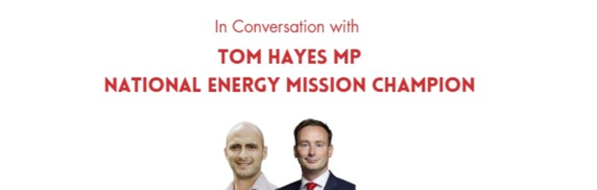 Select tickets – In conversation with Tom Hayes MP – 5th floor of ...