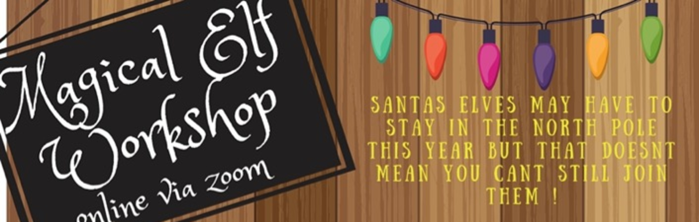 Buy tickets – Magical Elf Workshop Online – Zoom