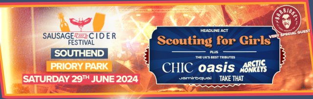 Select tickets – Sausage and Cider Festival - Southend 2024 – Priory Park