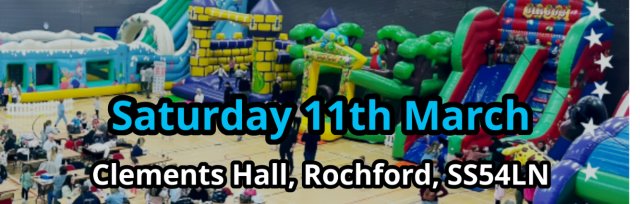 Buy tickets – ROCHFORD MEGA FUN DAY – Clements Hall Leisure Centre, Sat ...