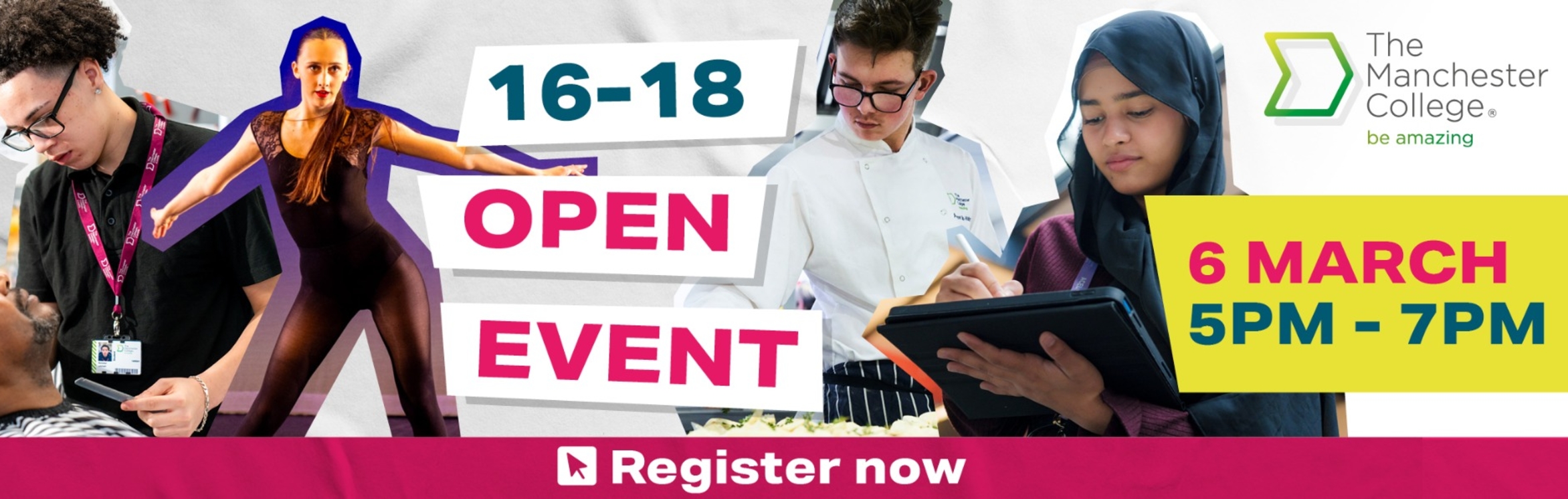 Register here – The Manchester College 16-18 Open Event - City Campus ...