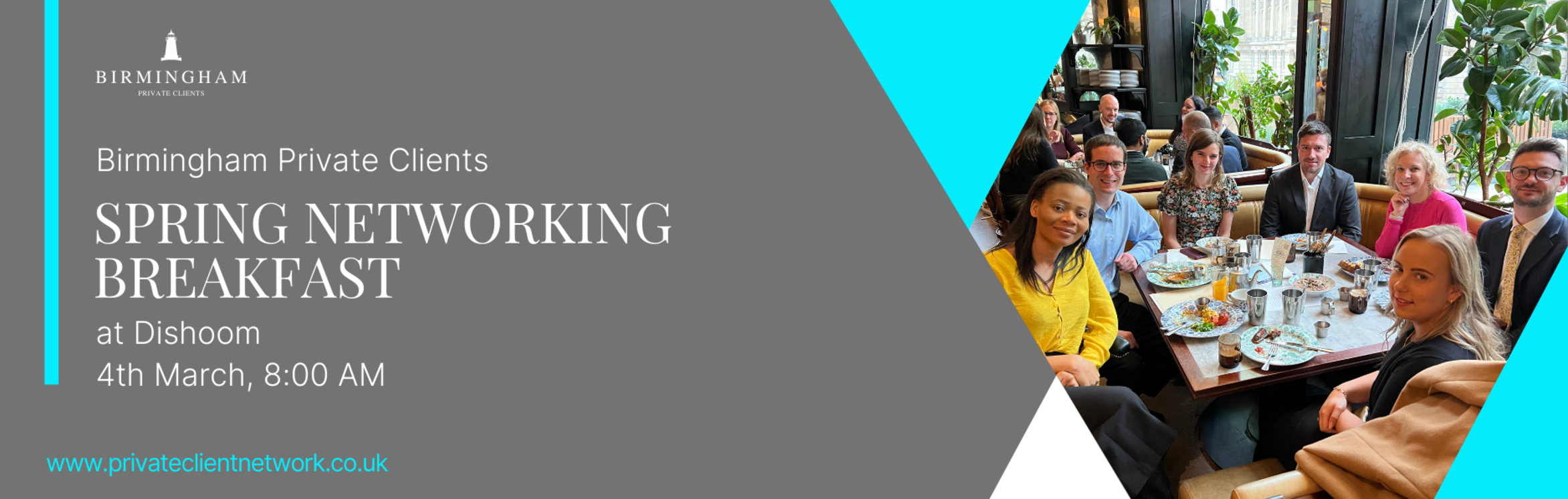 Buy tickets – Birmingham Private Clients - Networking Breakfast – Dishoom