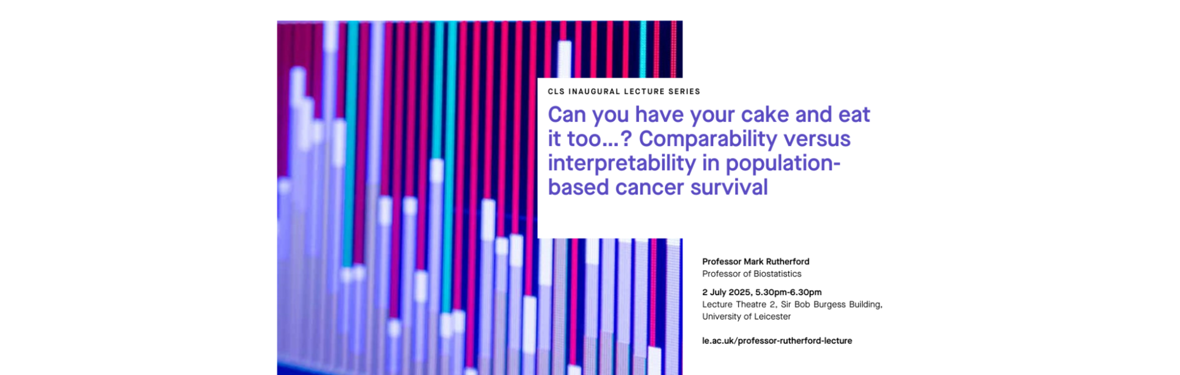 Select tickets – CLS INAUGURAL LECTURE SERIES - Professor Mark ...