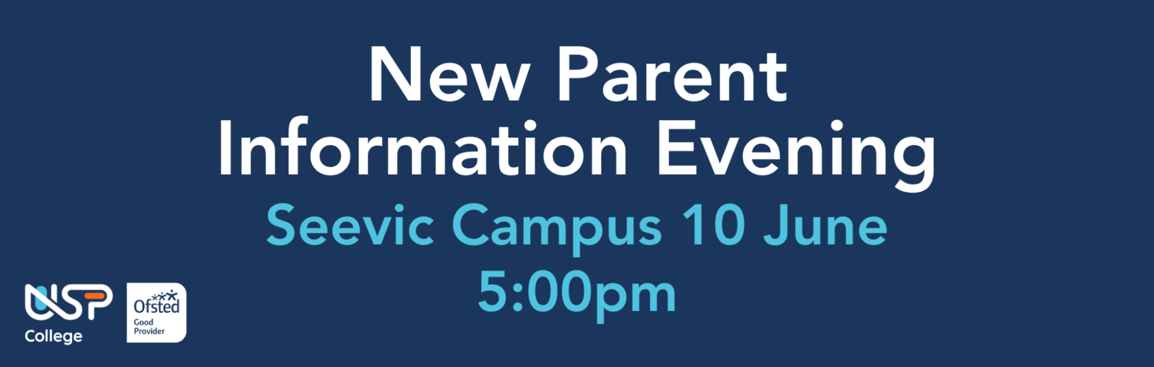 Select tickets – New Parent Information Evening - Seevic Campus ...