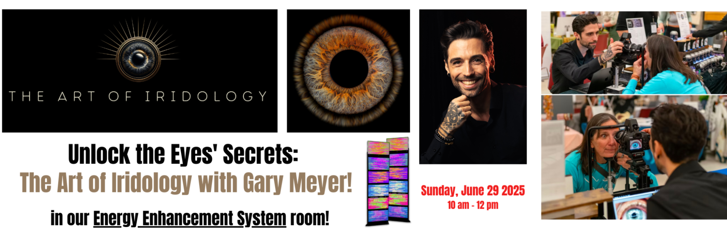 Reserve A Seat – Unlock the Eyes' Secrets: The Art of Iridology with ...
