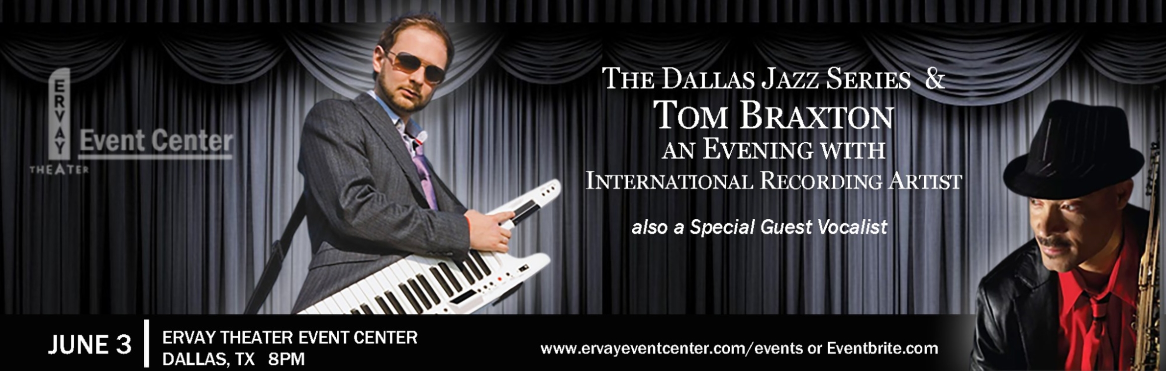 Buy tickets – Oli Silk presented by Tom Braxton and The Dallas Jazz ...