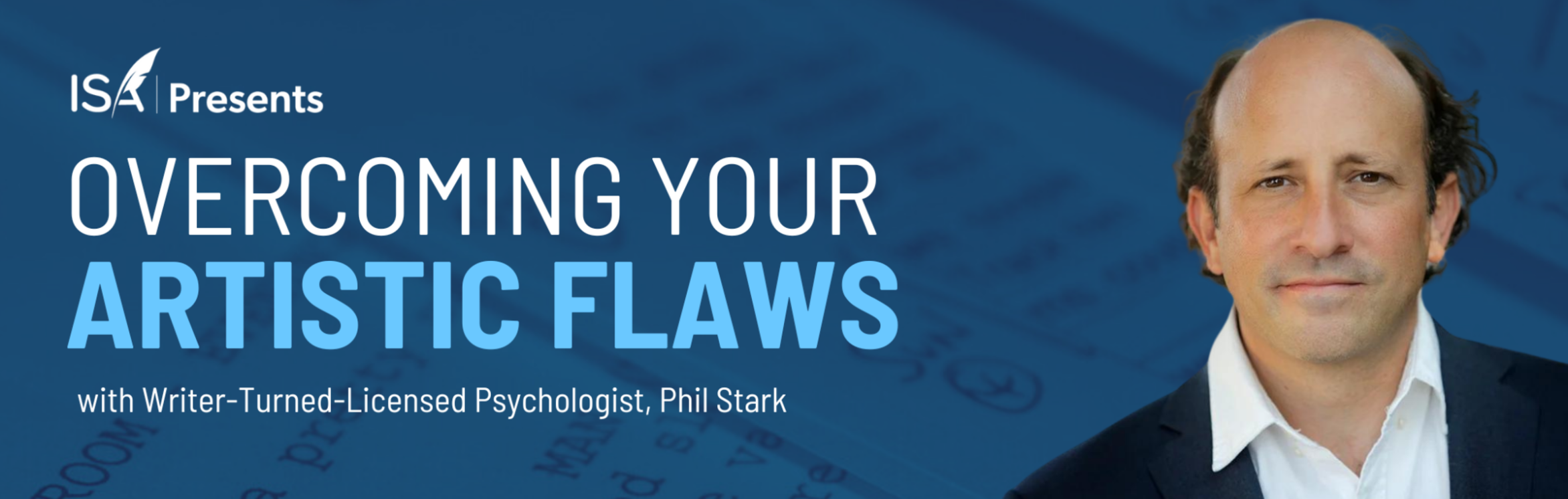 Select tickets – Overcoming Your Artistic Flaws with Writer-Turned ...
