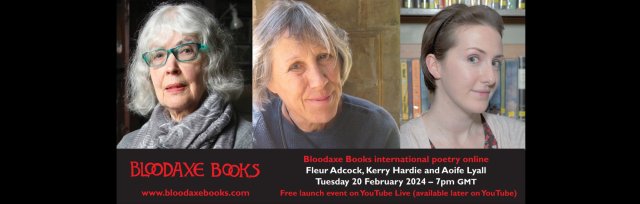 Register – Launch reading by Fleur Adcock, Kerry Hardie and Aoife Lyall ...