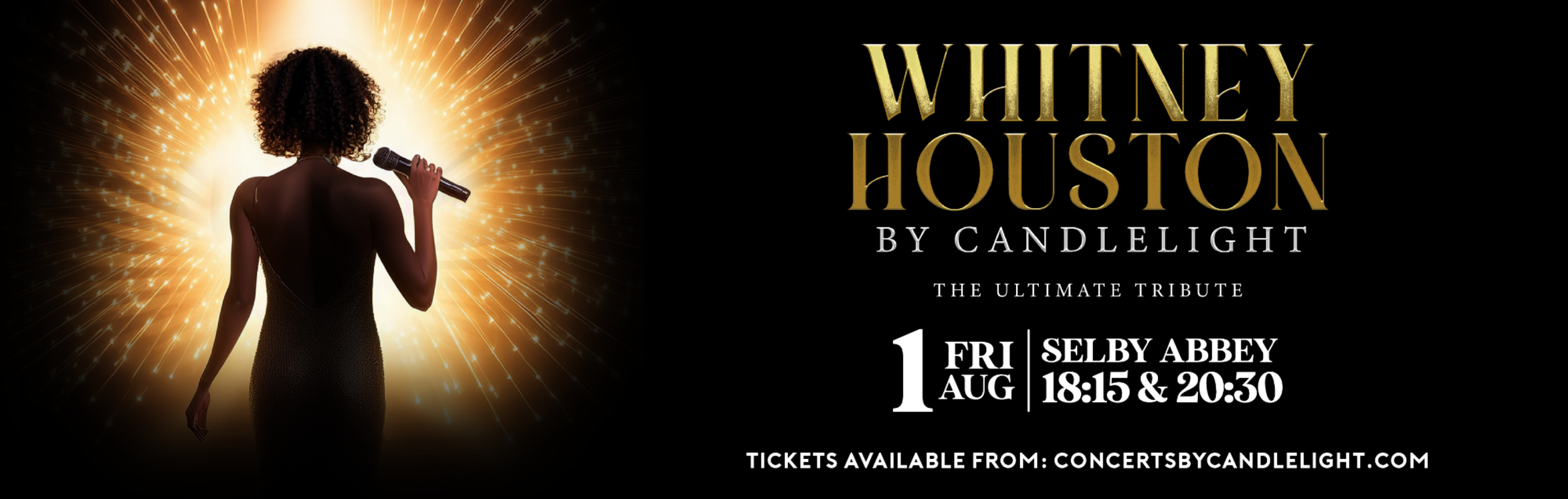 Buy tickets – Whitney Houston By Candlelight at Selby Abbey – Selby Abbey