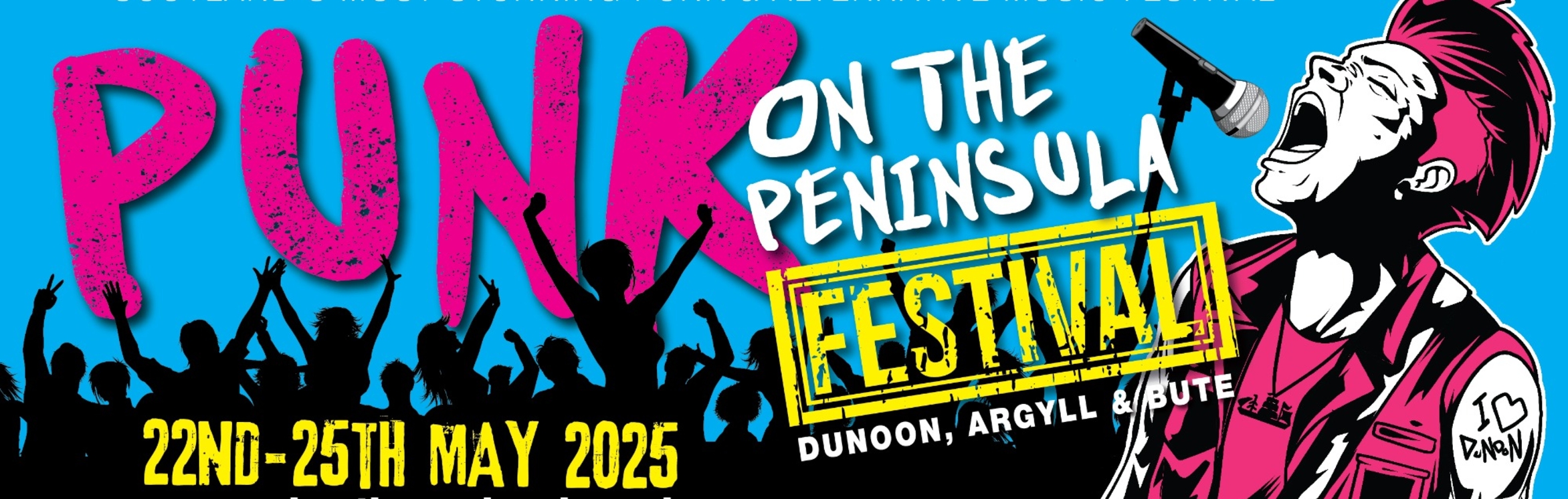 Buy tickets – Punk on the Peninsula Festival - 2025 – Dunoon, Argyll ...