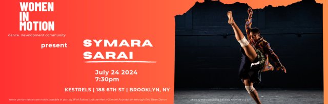 Buy tickets – WiM presents Symara Sarai – Kestrels