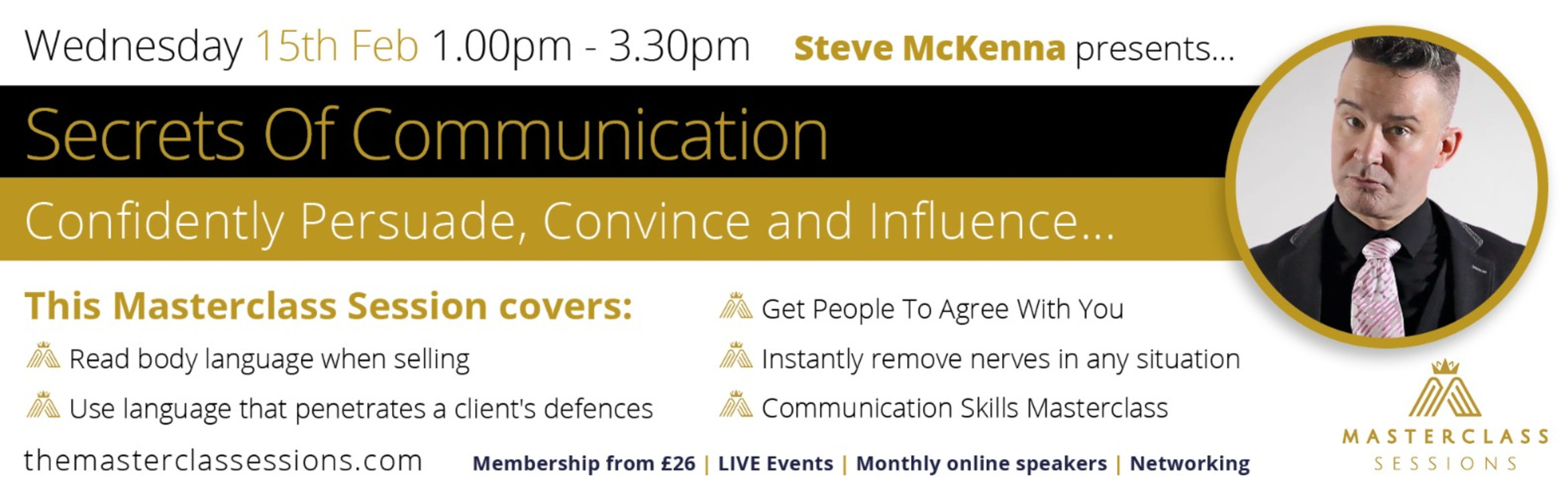 Buy tickets – Secrets of Communication - Confidently Persuade, Convince ...