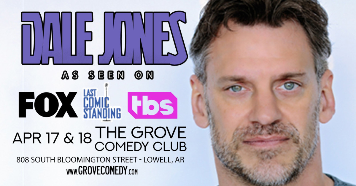 Buy tickets – Dale Jones is your perscription for laughter – The Grove ...