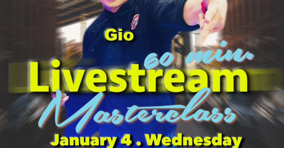 Buy Tickets – TML Gio in a 60 Min. Livestream Masterclass - Jan. 4 ...