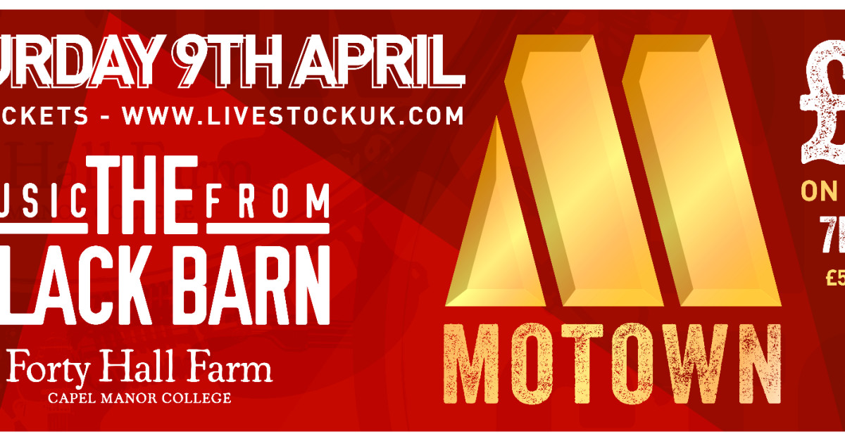 Buy tickets – Music from The Black Barn presents The Motown Band – The ...
