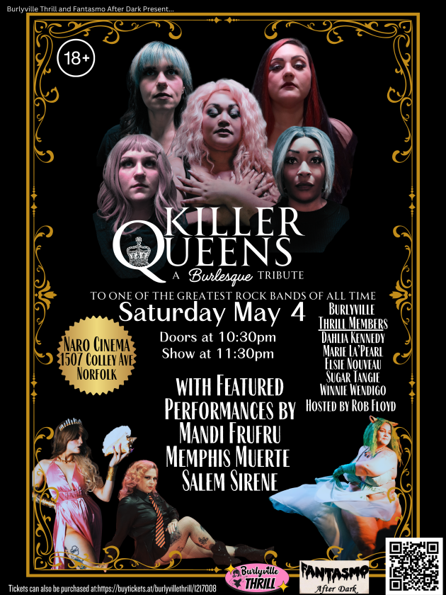 Buy tickets – Killer Queen: A Burlesque Tribute to One of the Greatest ...