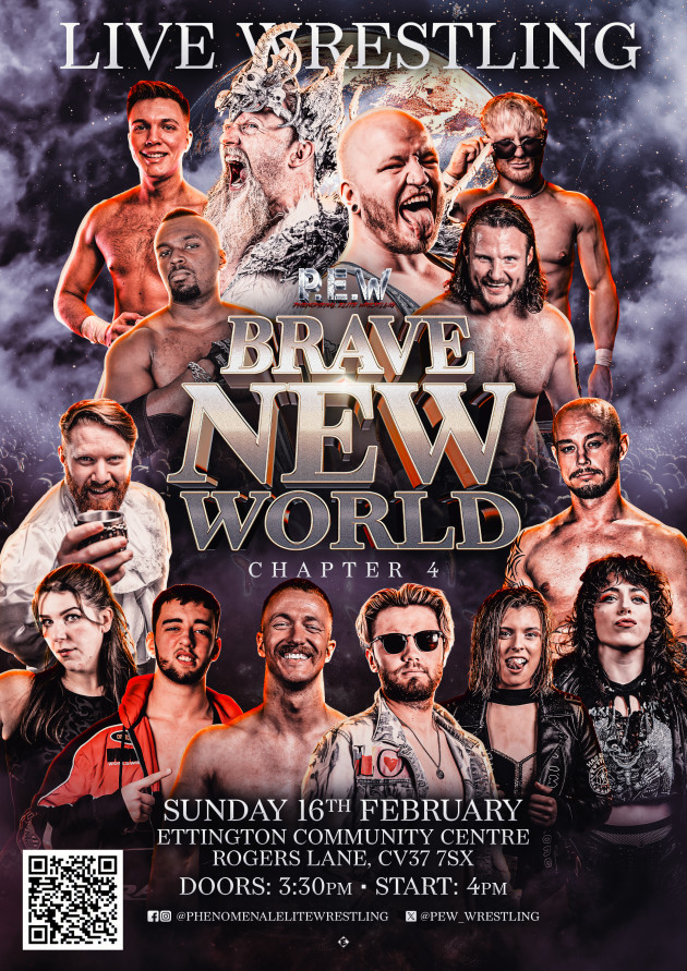 Buy tickets – P.E.W Brave New World: Chapter 4 – Ettington Community Centre