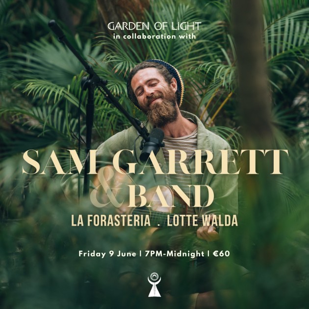 Buy tickets – Sam Garrett & Band - A Garden of Light experience – The ...