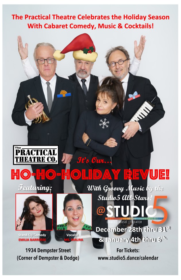 Buy tickets – Practical Theatre's HO-HO-HOLIDAY REVUE! – Studio5 ...