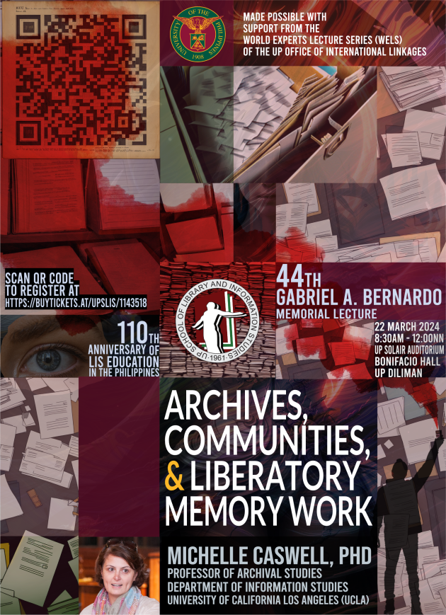 Register – 44th Gabriel A. Bernardo Memorial Lecture with Michelle ...