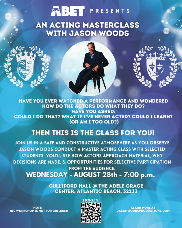 Buy tickets – ABET: Acting Masterclass with Jason Woods – Gulliford ...