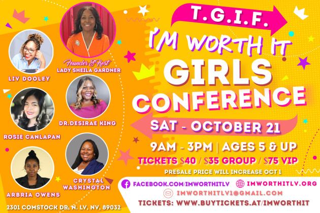 Buy tickets for the IWI Girls Conference 2023 – I'm Worth It Girls ...