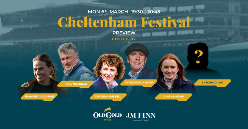 Select tickets – Cheltenham Festival Preview – Zoom