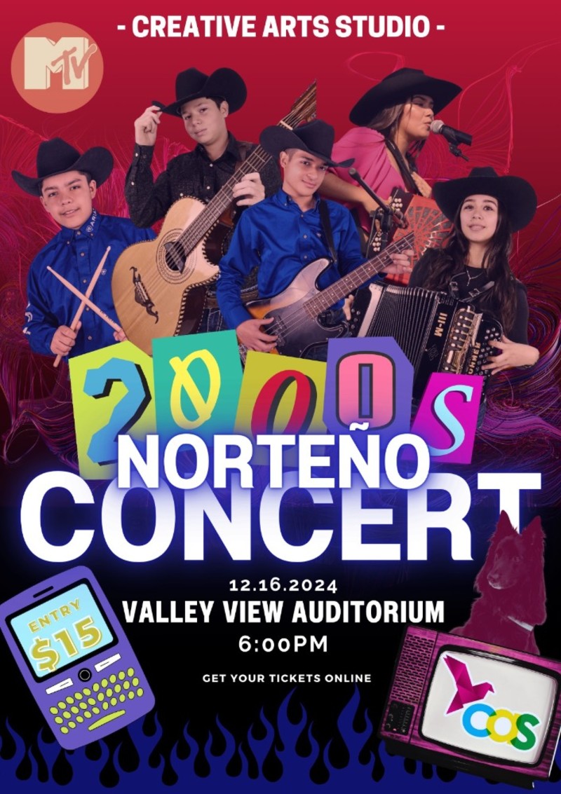 Buy tickets – CAS MTV 2000 - Norteño Concert – Valley View HighSchool ...