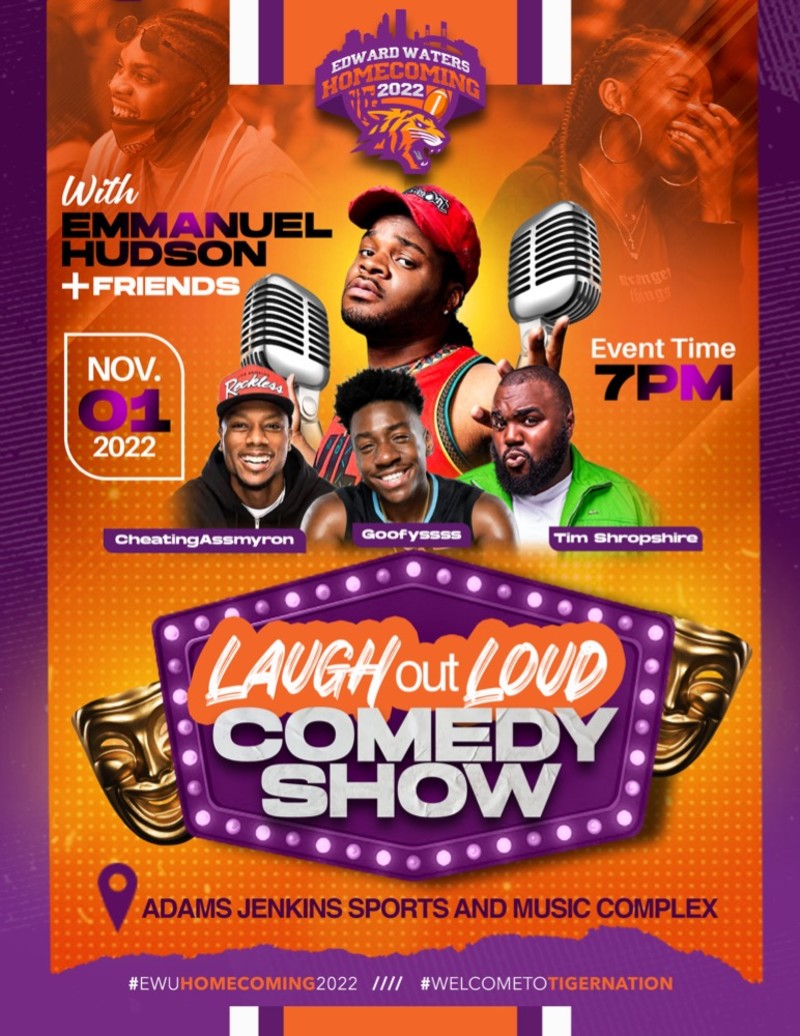 Buy tickets – Laugh out Loud Comedy Show with Emmanuel Hudson and ...
