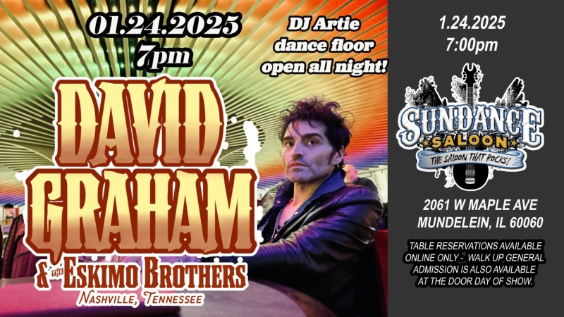 Buy tickets – DAVID GRAHAM & THE ESKIMO BROTHERS - DJ ARTIE - DANCE ...
