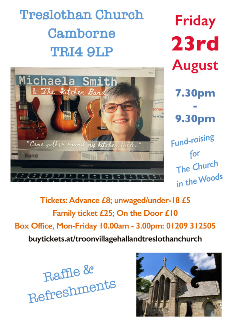Buy tickets – An Evening with Michaela Smith and the Kitchen Band – St ...