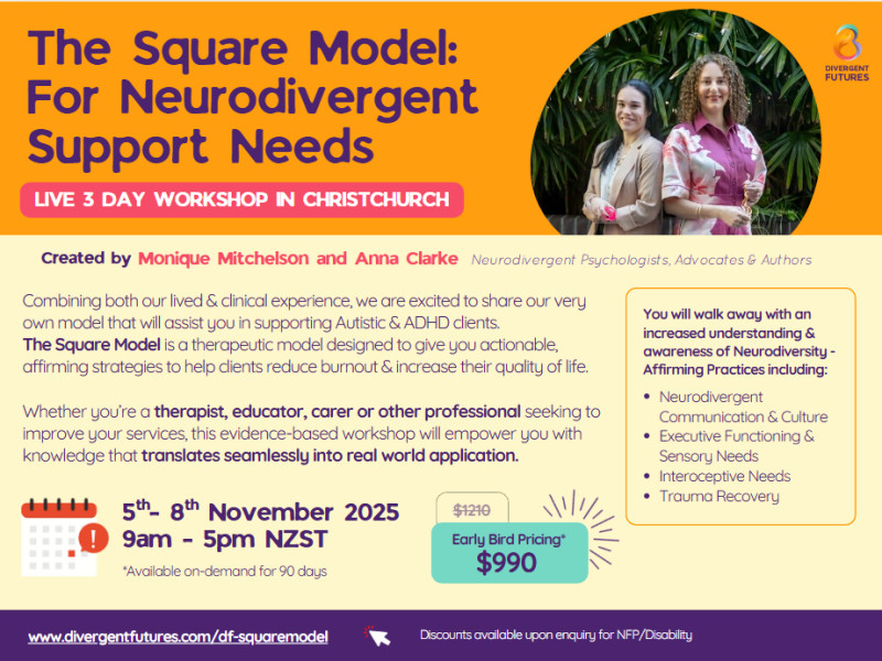 Buy tickets – (Christchurch) The Square Model for Neurodivergent Needs ...