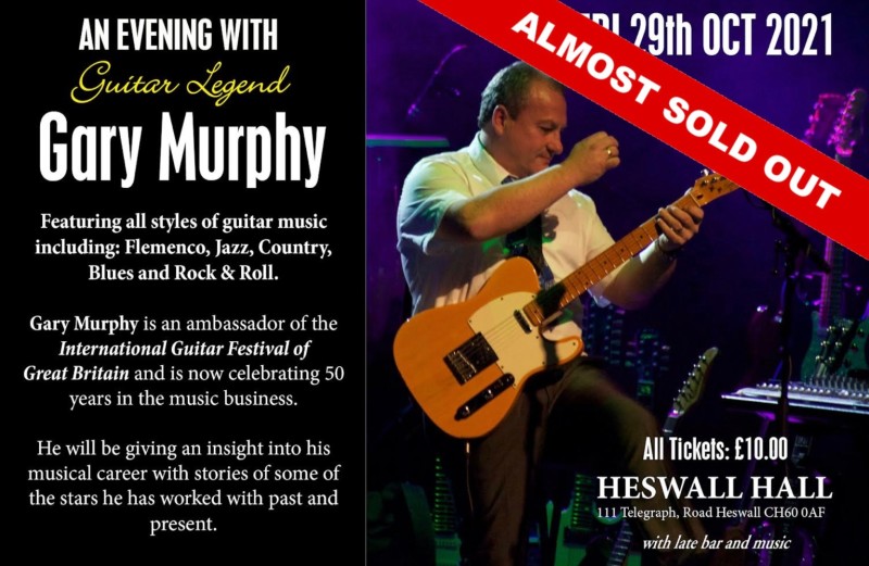 Buy tickets – An Evening With…’Guitar Legend’ Gary Murphy – The Big ...