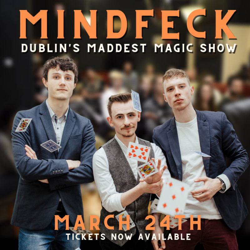 Buy tickets – Mindfeck: Dublin's Maddest Magic Show – The Clockwork Door