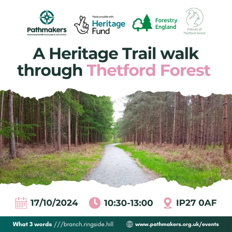 Select tickets – A Heritage Trail walk through Thetford Forest – High ...