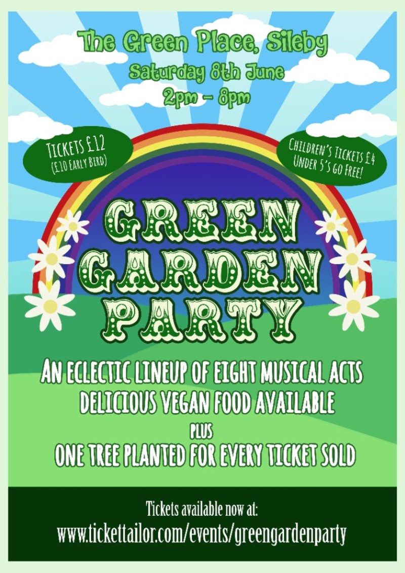 Buy tickets – Green Garden Party – The Green Place