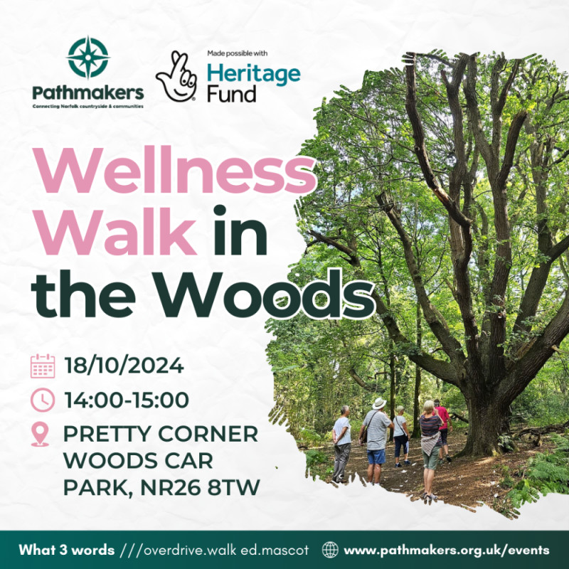 Buy tickets – Wellness Walk in the Woods – Pretty Corner woods car park ...