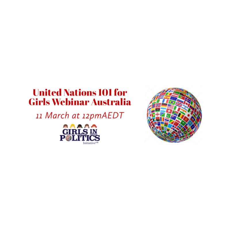 Register – United Nations 101 for Girls Webinar Australia – GoToMeeting