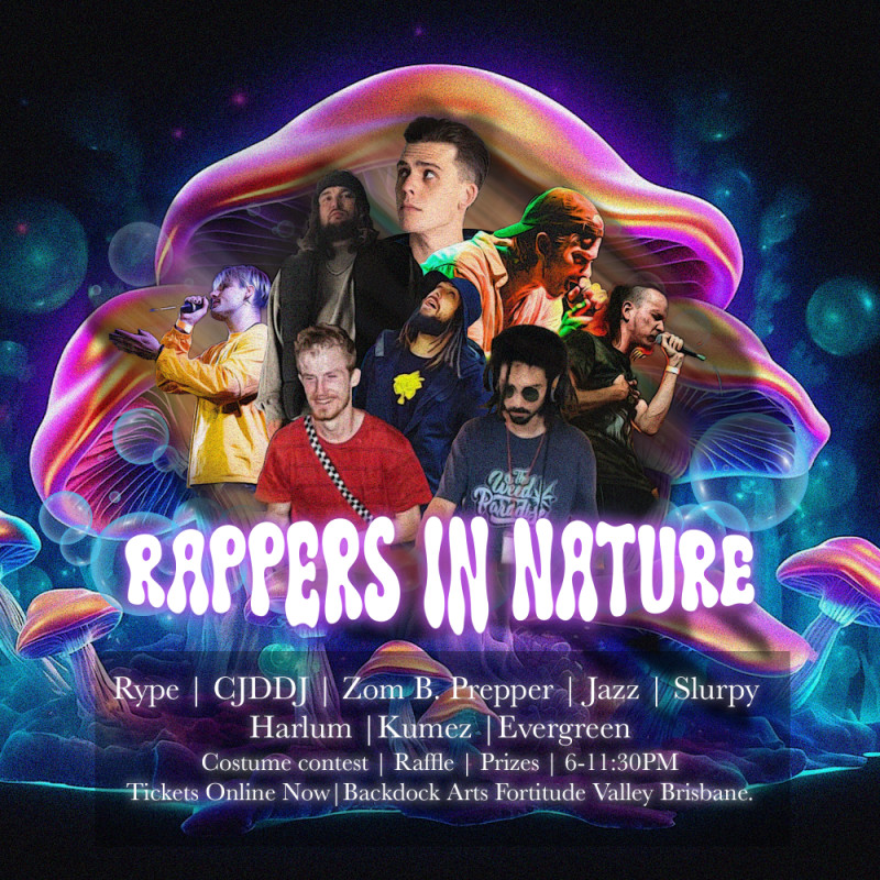 Tickets in Description – Rappers In Nature - 18+ EVENT – BackDock Arts