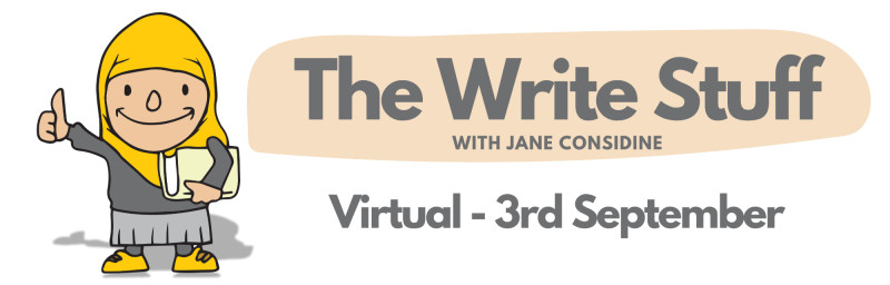 Buy Tickets – The Write Stuff with Jane Considine - Virtual – Zoom
