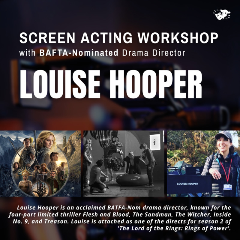 BOOK NOW! – BAFTA NOMINATED TV / FILM DIRECTOR LOUISE HOOPER | SCREEN ...