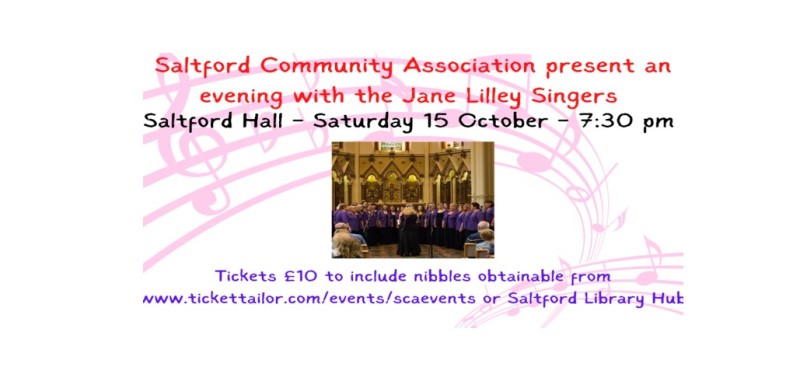 Buy Tickets – An Evening With The Jane Lilley Singers – Saltford Hall