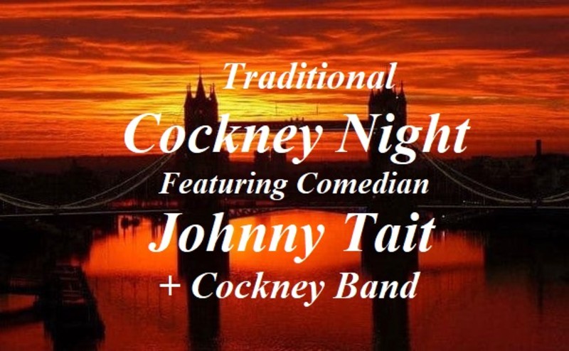 Buy tickets – COCKNEY NIGHT with comedian Johnny Tait + Eastenders star ...