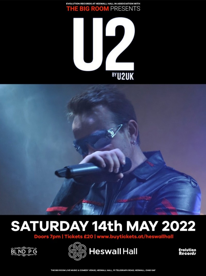 Buy tickets – U2UK - Europe’s Premier U2 Tribute Show – The Big Room ...