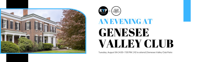 Buy tickets – RYP Social at the Genesee Valley Club – Genesee Valley Club