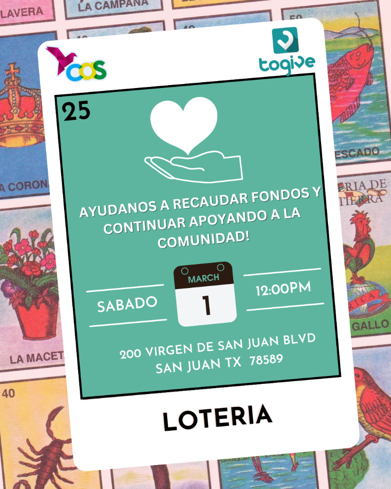 Buy tickets for Loteria ToGive – Loteria ToGive – 200 Virgen de San ...