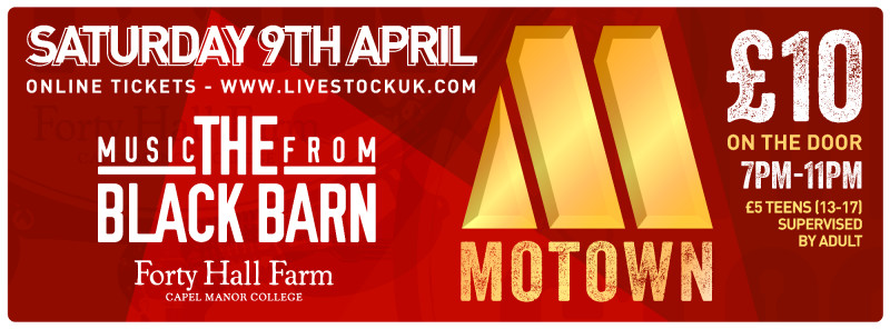 Buy tickets – Music from The Black Barn presents The Motown Band – The ...