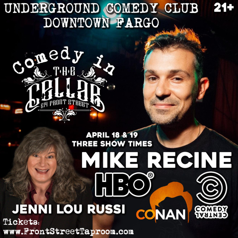 Buy Tickets – Comedy in the Cellar - Mike Recine – Front Street Taproom